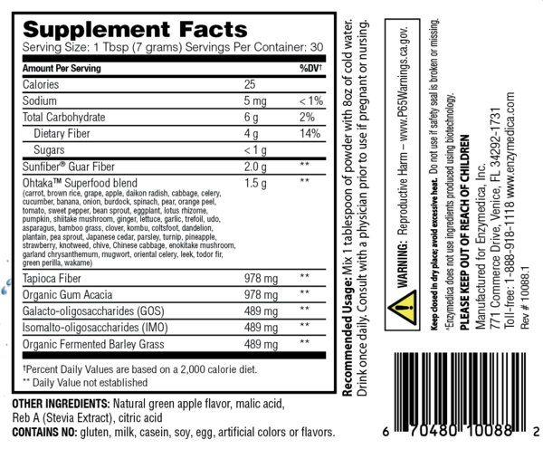 Prebiotic Drink Mix – VP Nutrition